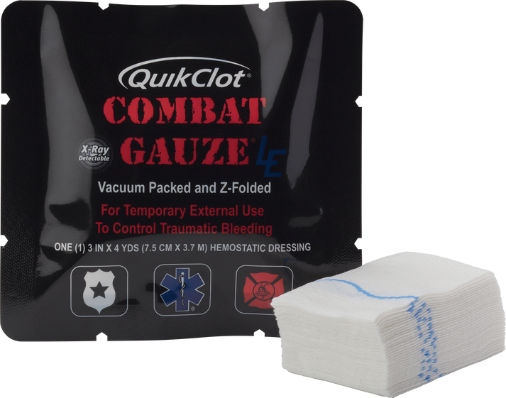 QuikClot® Z-Fold Gauze LE – Training Innovation & Leadership Institute
